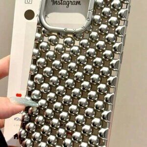 Assorted brands | Accessories | Mirrorball Luxe Beaded Iphone Case ...